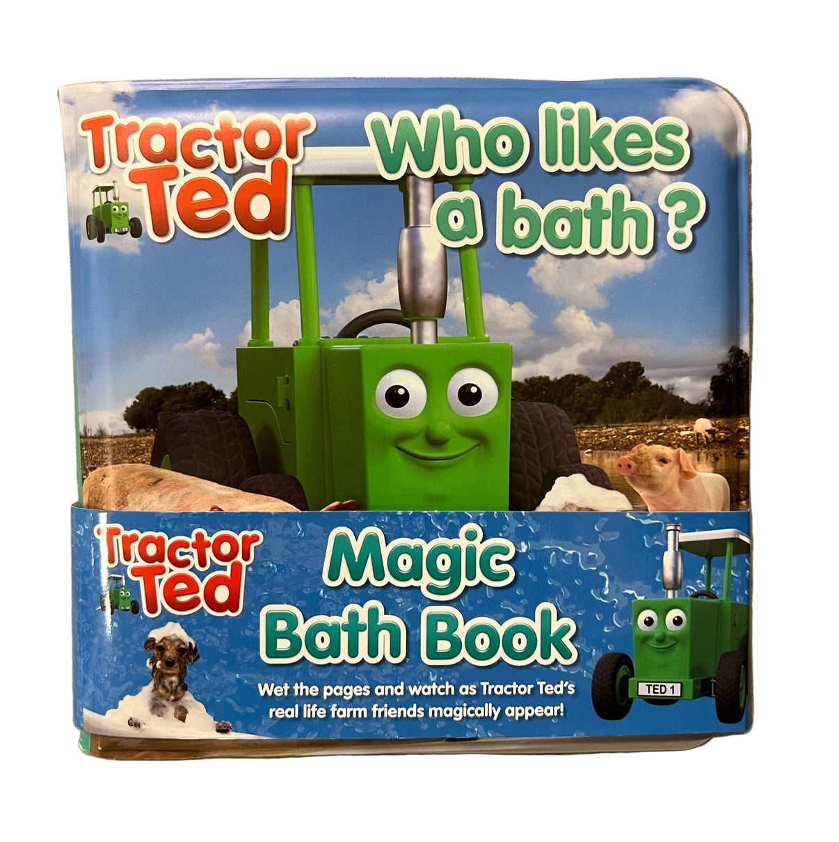 Tractor Ted Who Likes A Bath Magic Bath Book – W.E. Jameson & Son Ltd