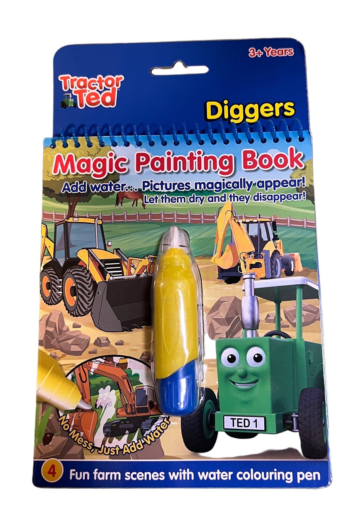 Tractor Ted Diggers Magic Painting Book – W.E. Jameson & Son Ltd